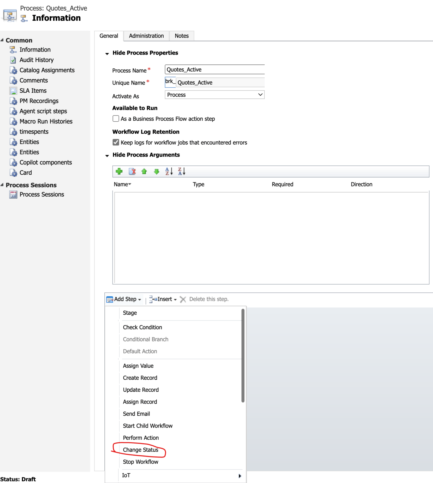 How to change Status from Draft to Closed in Dynamics 365 Sales ...